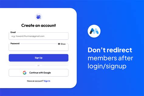 Dont Redirect Members On Loginsignup Memberstack Webflow