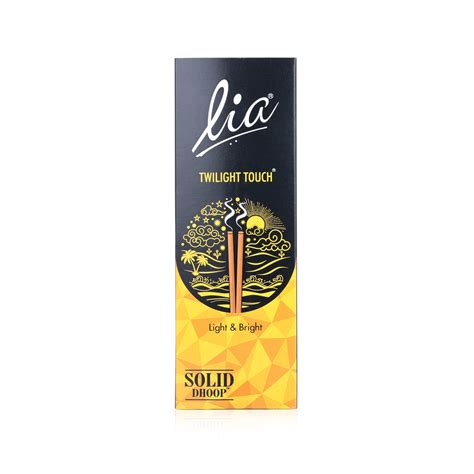 Twilight Touch Lia Solid Dhoop Sticks