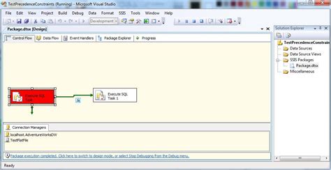 Constraint And Expression Option In Ssis Precedence 2008 R2 Msbi Guide