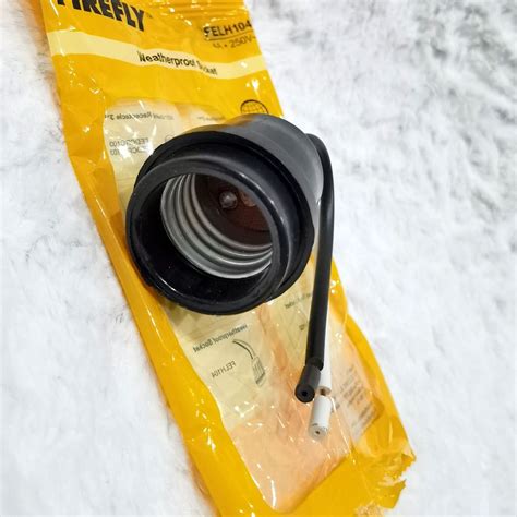 Firefly Weatherproof Rubber Receptacle Socket Felh104 Outdoor Weather