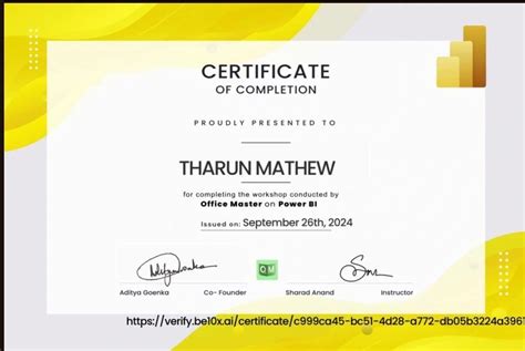 Tharun Mathew On Linkedin Powerbi Dataanalytics Learning