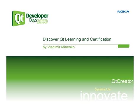Discover Qt Learning And Certification Ppt