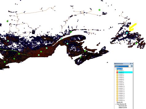 Arcgis Desktop Create Line Inside The Lake In Arcmap Geographic Information Systems Stack