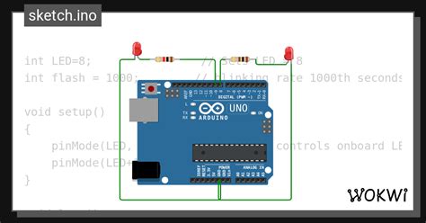 5 Two Leds Blink Wokwi Esp32 Stm32 Arduino Simulator 5 Two Leds Blink Wokwi Esp32 Stm32 Arduino Simulator