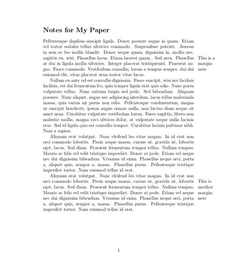 Marginnote Stacking All The Margin Notes At The Center Of The Side Margin TeX LaTeX Stack
