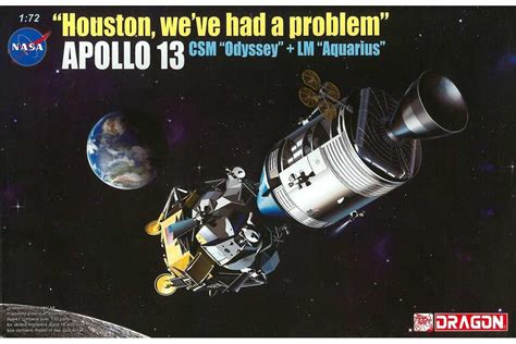 Dragon Models Apollo 13 Command And Service Module And Lunar Module