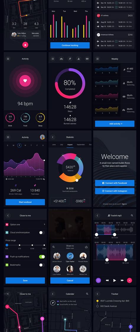 Pin Is A Huge Set Of Pre Made Ui Elements That Will Help You To Speed