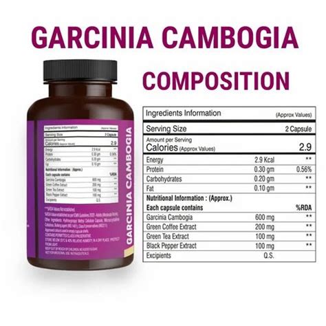 Garcinia Cambogia Weight Loss Capsules At Rs 499 Box Garcinia