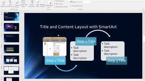 Powerpoint Slideshow Tab Youtube