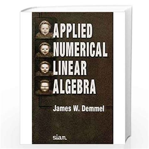 Applied Numerical Linear Algebra By James W Demmel Buy Online Applied