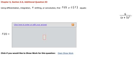 Solved Chapter Section Additional Question Using Chegg Com