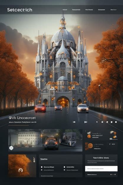 Premium Ai Image News Aggregator Website Mockup Design An Informative And Visually Appealing