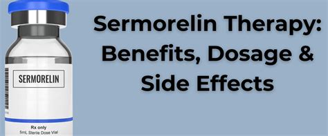 Sermorelin Side Effects And Cancer A Comprehensive Overview