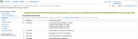 Howto Powershell Nuget Package Creation With Jetbrains Teamcity D