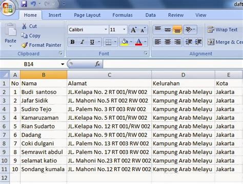 Cara Membuat Mail Merge Di Word 2007 2010 ~ Goresan Tinta Emas
