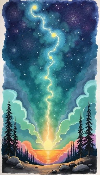 Free Celestial Path Descends Image Download At Stockcake