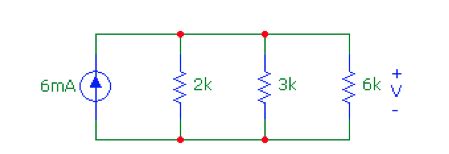 Solved Determine Voltage Across And Current Through Each Chegg Com