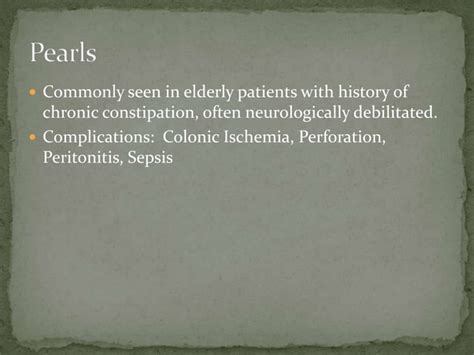 Sigmoid Volvulus 2 Pptx