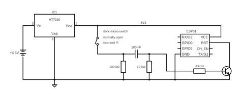 GitHub Barbudor Upy Door Sensor Dead Simple MQTT Door Sensor Based On ESP8266 ESP01