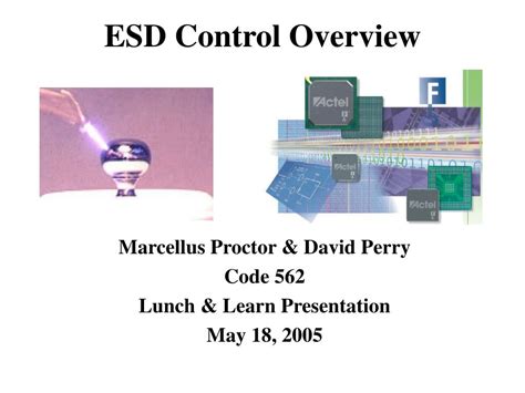 Ppt Esd Control Overview Powerpoint Presentation Free Download Id 240327