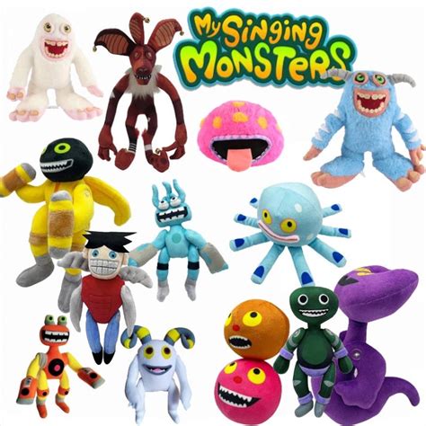 21styles My Singing Monsters Plush Toys Rare Wubbox Hyehehe Plush Toys Air Epic Wubbox Ghazt