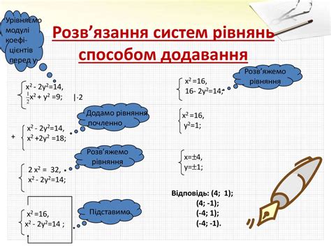 Системи рівнянь другого степеня презентация онлайн