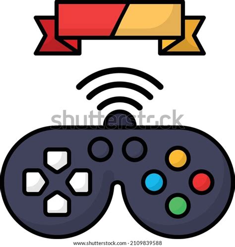 Mobile Game Ui Vector Icon Design Stock Vector Royalty Free Shutterstock
