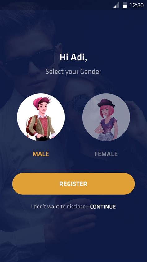 Select Gender The Selection Gender App