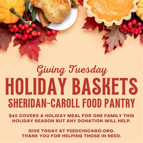 As Many Of You Know I Am President Of Sheridan Carroll Food Pantry We