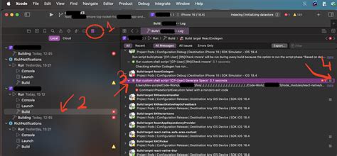 Ios React Native Command Phasescriptexecution Failed Build Phases No Such File Or