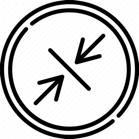Minimize Essential Arrow App Ui Arrows Icon Download On Iconfinder