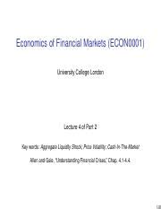 ECON Lecture Pdf Economics Of Financial Markets ECON University College London