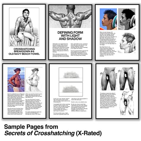 E Book Secrets Of Crosshatching X Rated The Art Of Douglas Simonson
