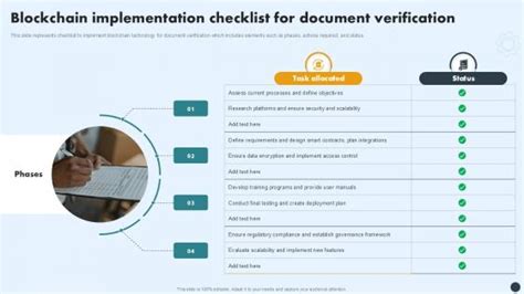 Blockchain Document Verification Powerpoint Presentation And Slides Ppt