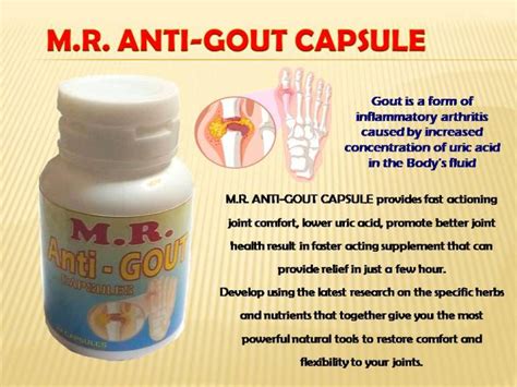 Mr Anti Gout Capsule Lazada Ph