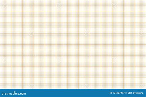Millimeter Grid Square Graph Paper Background Seamless Pattern Stock Vector Illustration Of