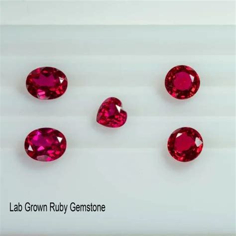 Red Lab Grown Ruby Gemstone At Rs 1400 Carat In Jaipur Id 2854781541212