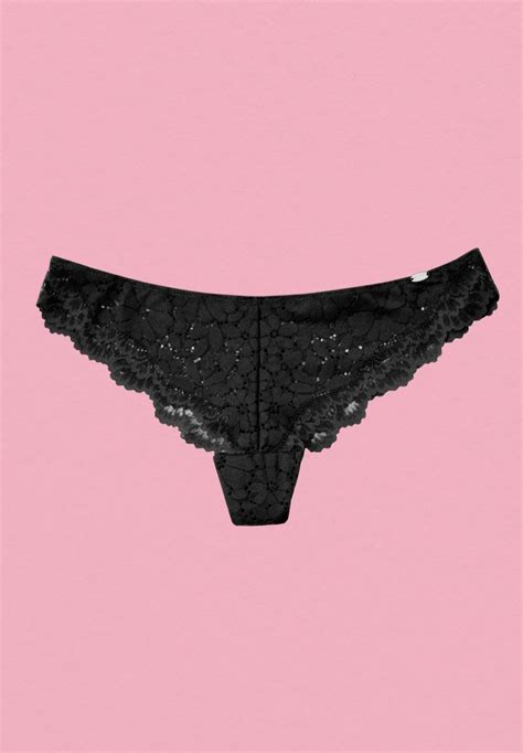 Skiny Cheeky String In Black