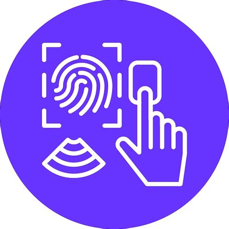 Premium Vector Vector Design Fingerprint Scanner Icon Style