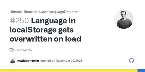 Language In Localstorage Gets Overwritten On Load · Issue 250