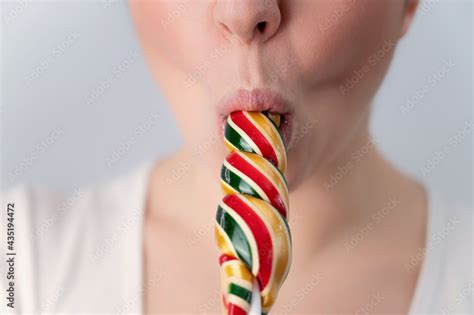 Girl Sucking Lollipop