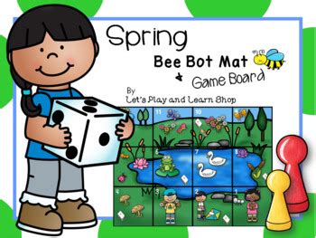 Spring Bee Bot Mat And Game Board By Let S Play And Learn Shop TPT