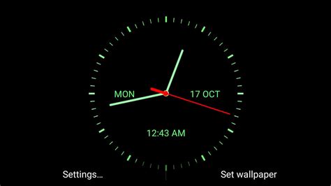 Analog Clock Live Wallpaper Apk Download Free Personalization App For Android