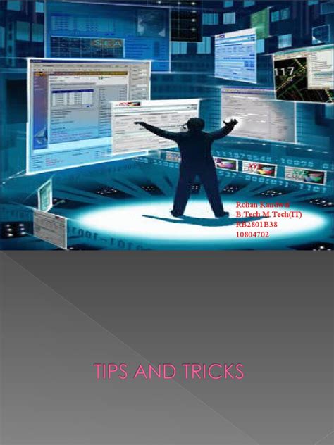 tips n tricks pdf computing computing platforms
