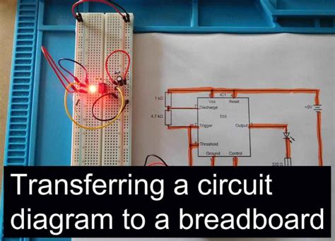 Transferring A Circuit Diagram To A Breadboard Hobby Electronic