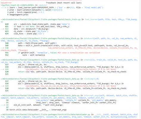 load learner not working part 1 2019 fast ai course forums