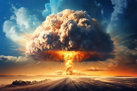 Premium AI Image International Day Against Nuclear Tests Abstract