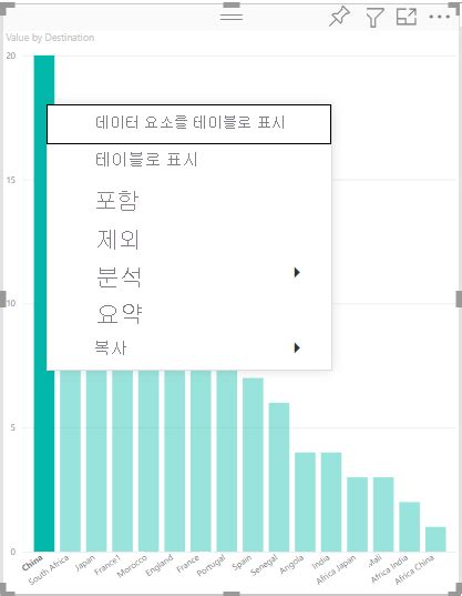 power bi 사용자 지정 시각적 개체에 바로 가기 메뉴 추가 power bi microsoft learn