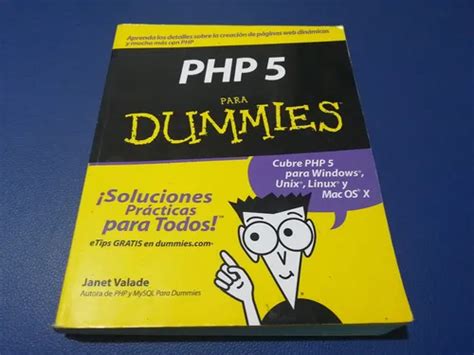 Php 5 Para Dummies Janet Valade Mercadolibre