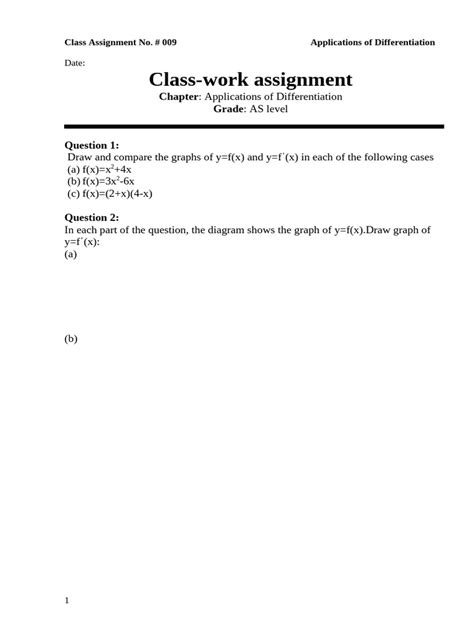 Class Assignment 009 Pdf